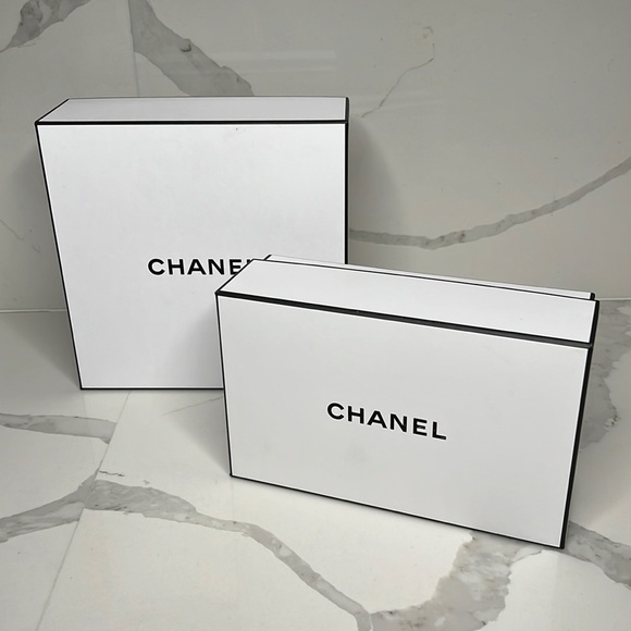 CHANEL | Accents | Set Of 2 Chanel Gift Boxes One Large And Small ...